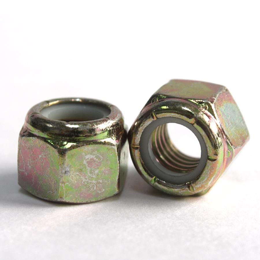 5/8-11 Grade 8 Coarse Yellow Zinc Finish Nylon Lock Nut – US Bolt Kits