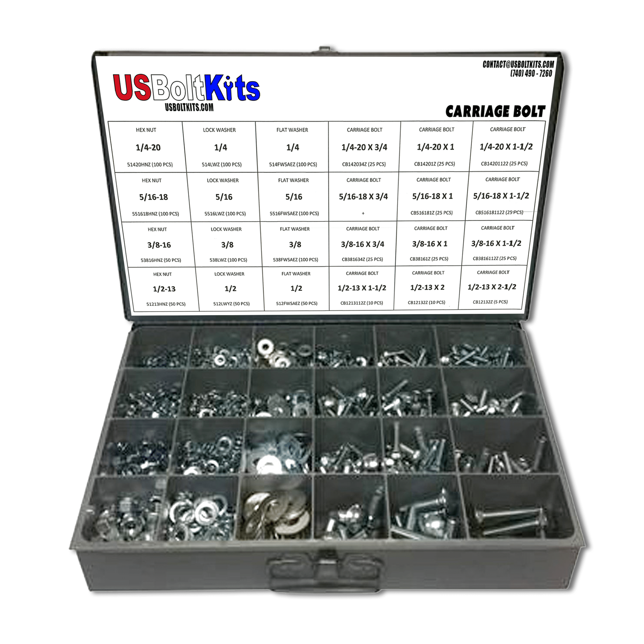 Hardware Drawer Kit Assortments – US Bolt Kits