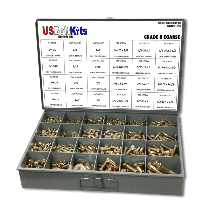 12 Compartment Small Storage Box – US Bolt Kits